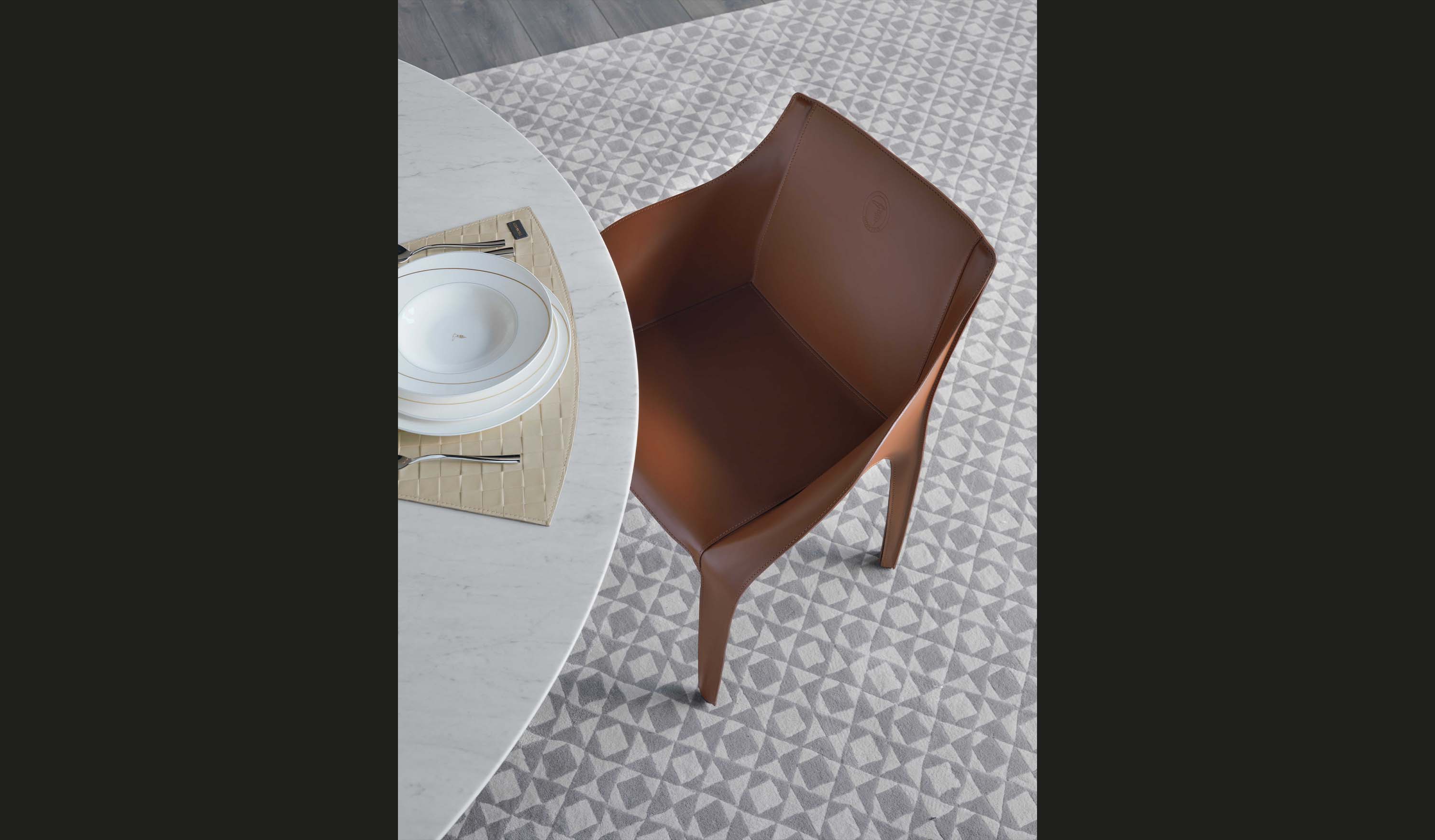 Brizia chair - Trussardi Casa | LLG – Luxury Living Group